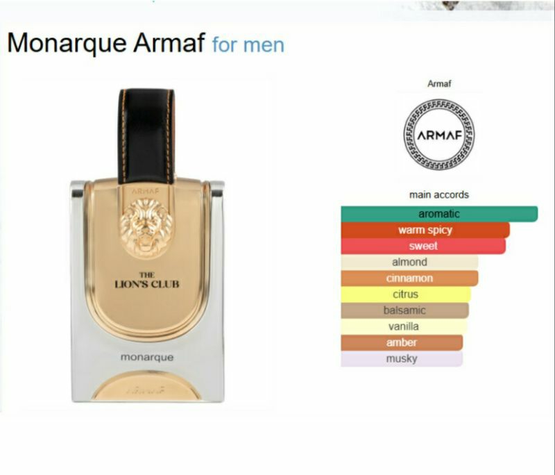 Armaf The Lions Club Monarque 100ml Unisex | Shopee Malaysia
