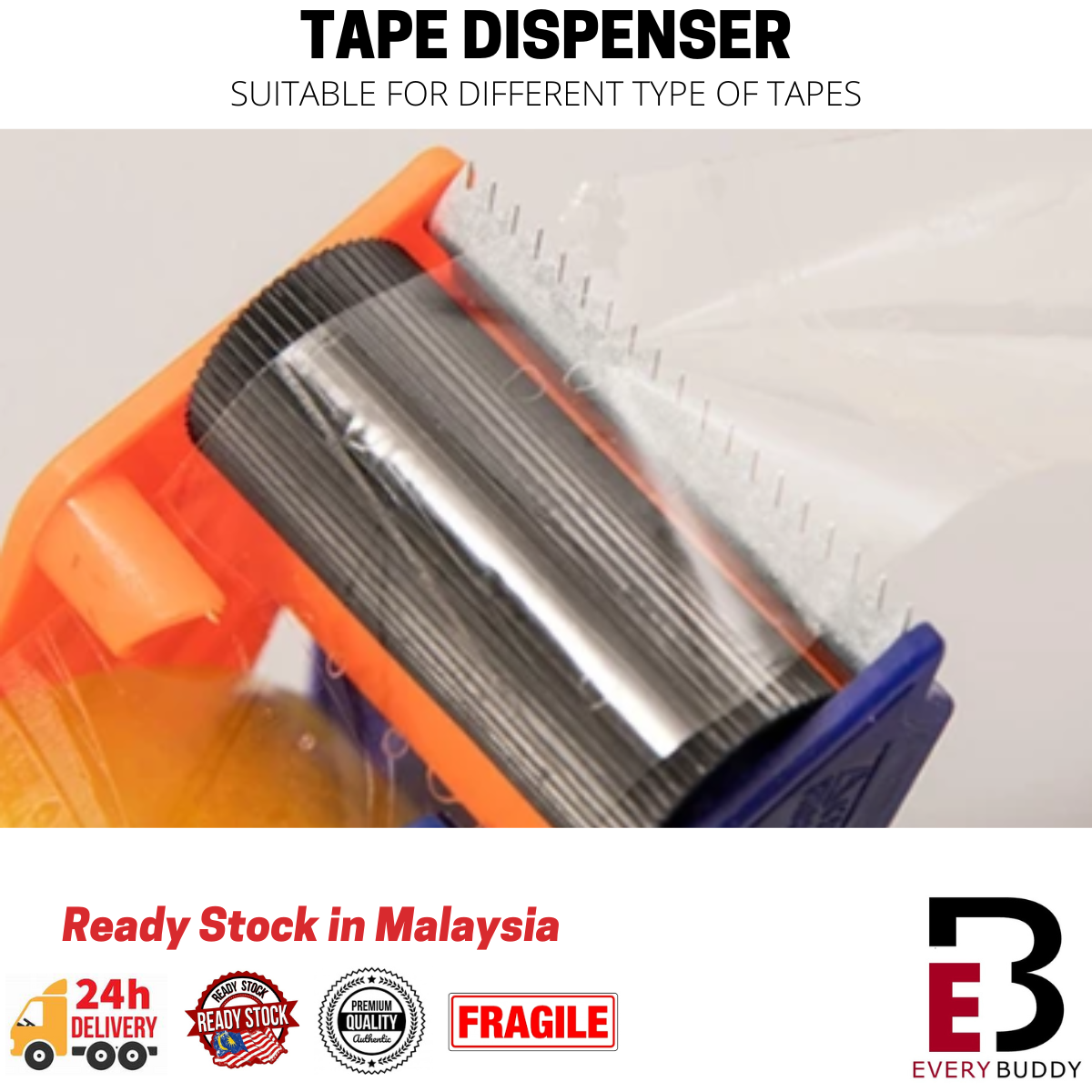 Opp Tape Dispenser Fragile Cellophane Cellotape Clear Brown Salotape ...