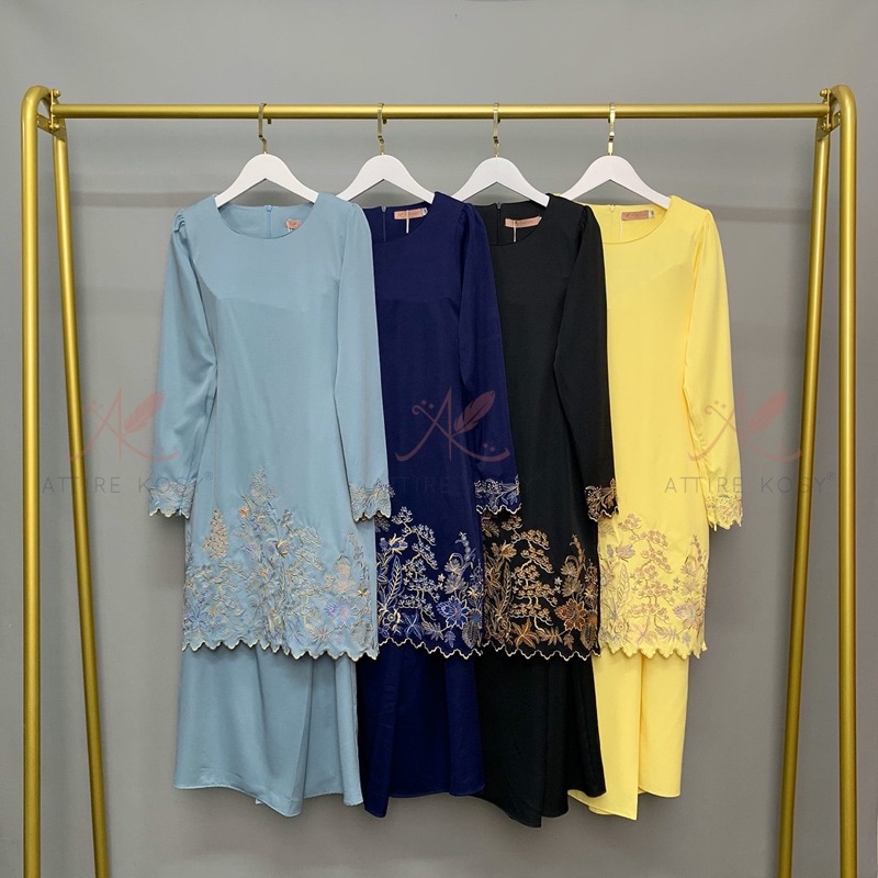 🔥TEMA SEDONDON ASH BLUE RAYA 2025 | SET SEDONDON FAMILY IBU DAD KIDS ...