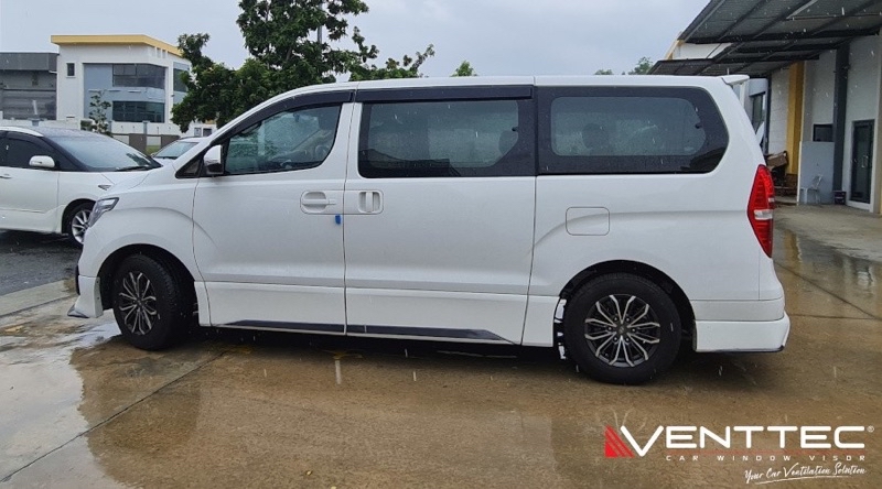 Hyundai Starex / Imax / H1 / H300 / Iload 2008-Above Venttec Door Visor ...