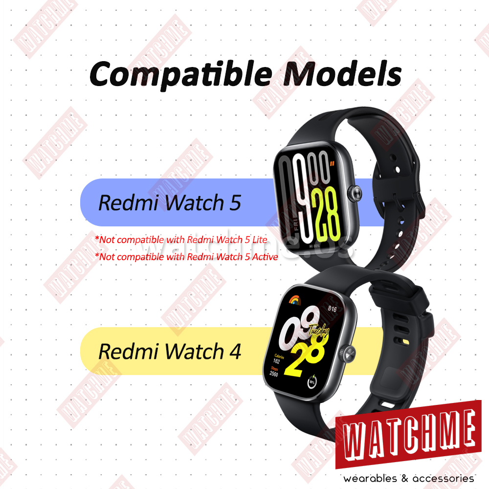 Xiaomi Redmi Watch 5 / Watch 4 Protector Case, 2in1 Soft Casing With ...