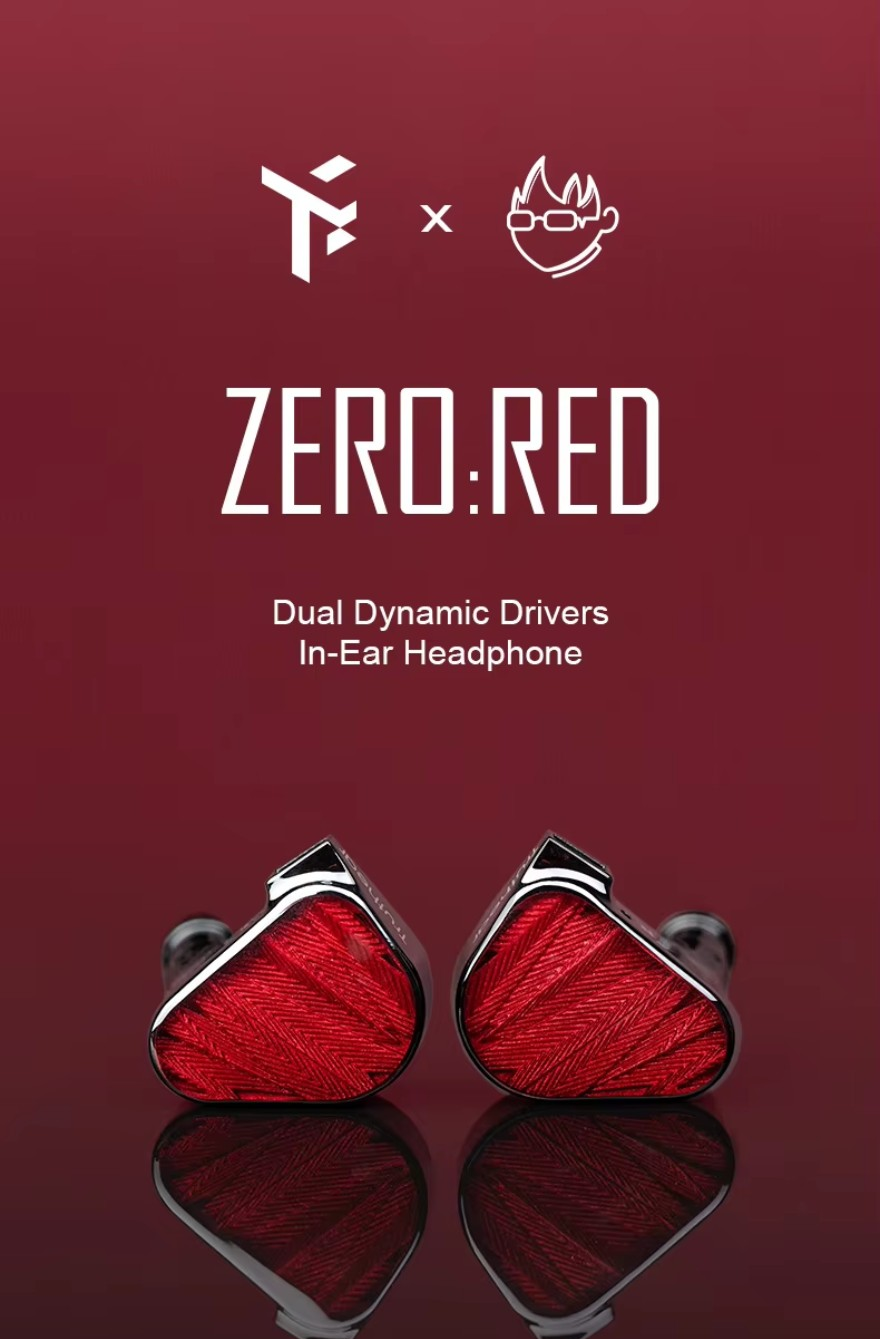 Truthear x Crinacle Zero Red, In-Ear Monitors: Dual Dynamic Drivers ...