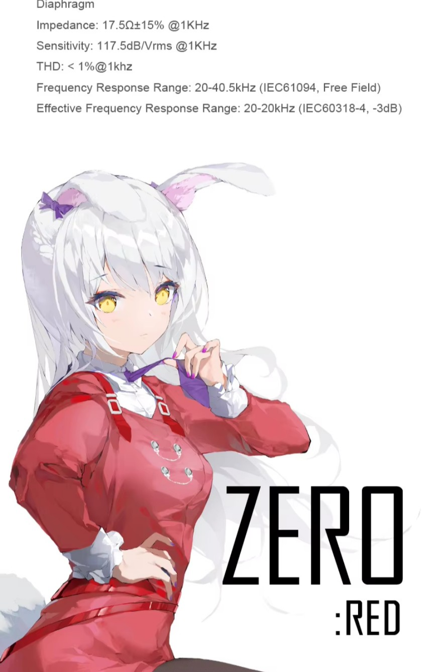 Truthear x Crinacle Zero Red, In-Ear Monitors: Dual Dynamic Drivers ...