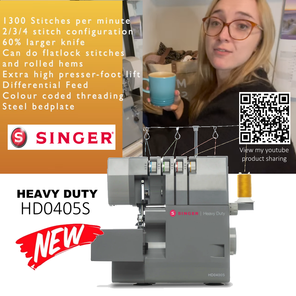 Singer HD0405S / 14HD854 / 14SH754 Overlock Sewing Machine Serger ...