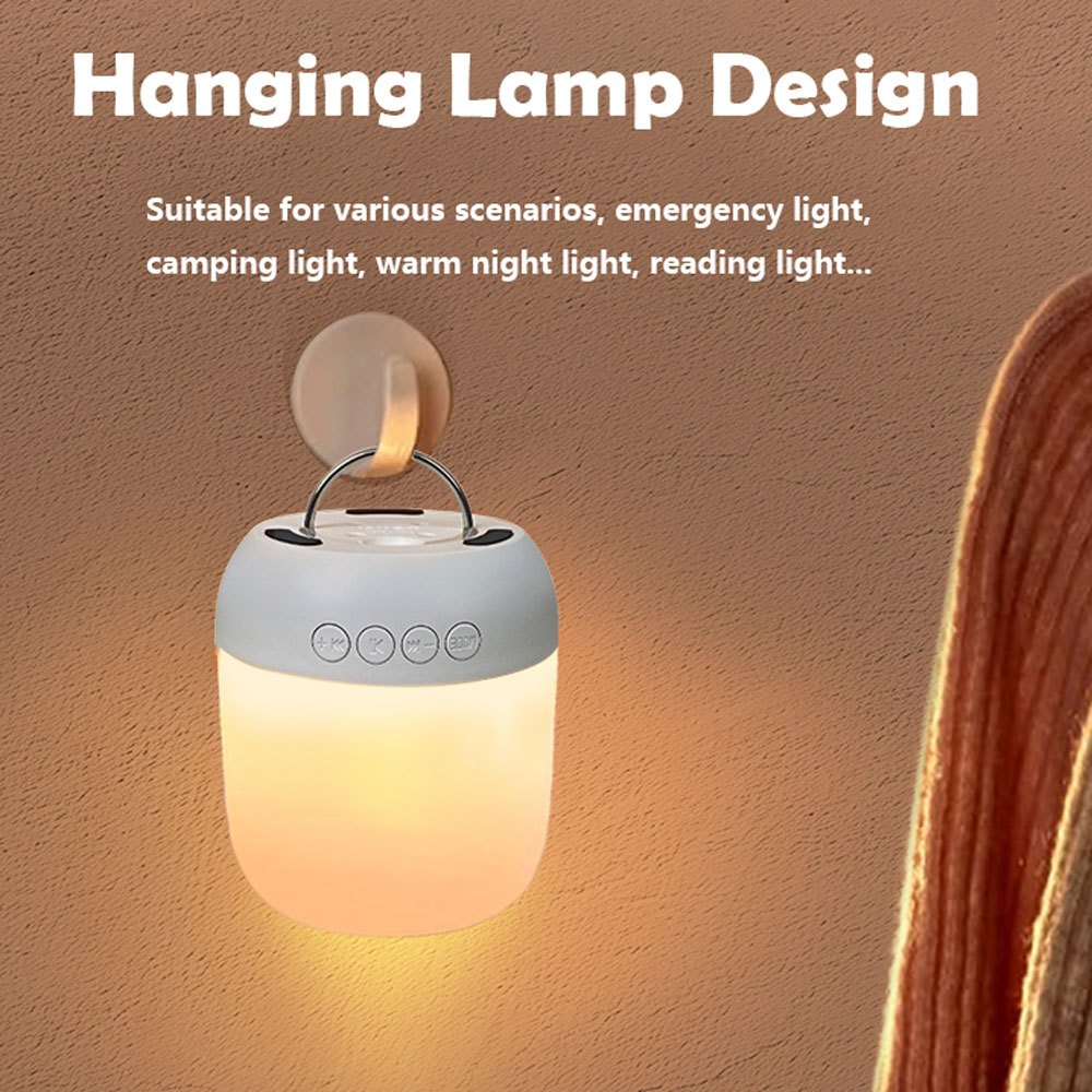 【1-year Warranty 】Bedside Lamp Wireless Bluetooth Speaker Touchlight ...