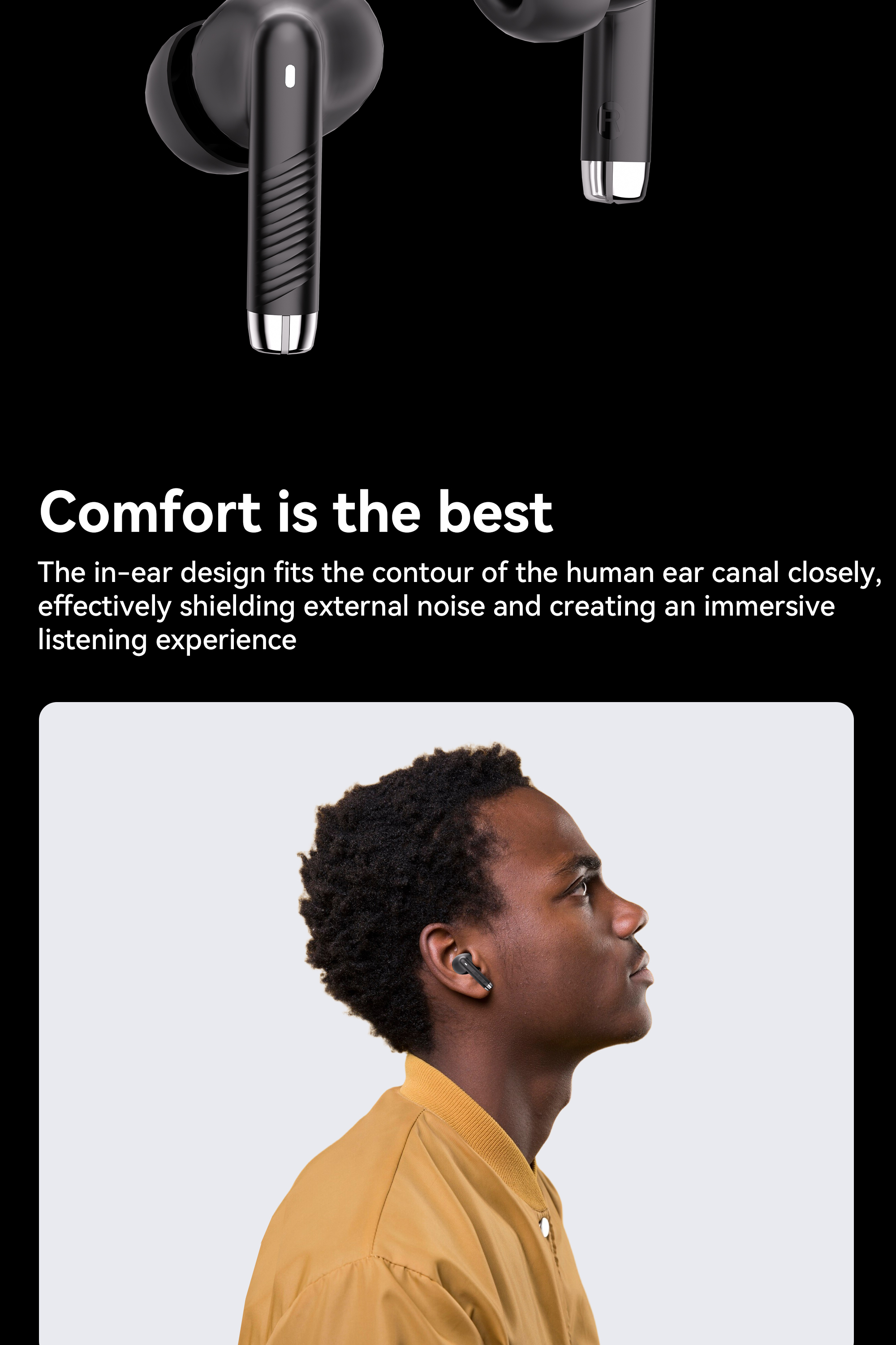 Amgrass Spirit Pro Bluetooth Earbuds Wireless Earbud Noise Reduction ...