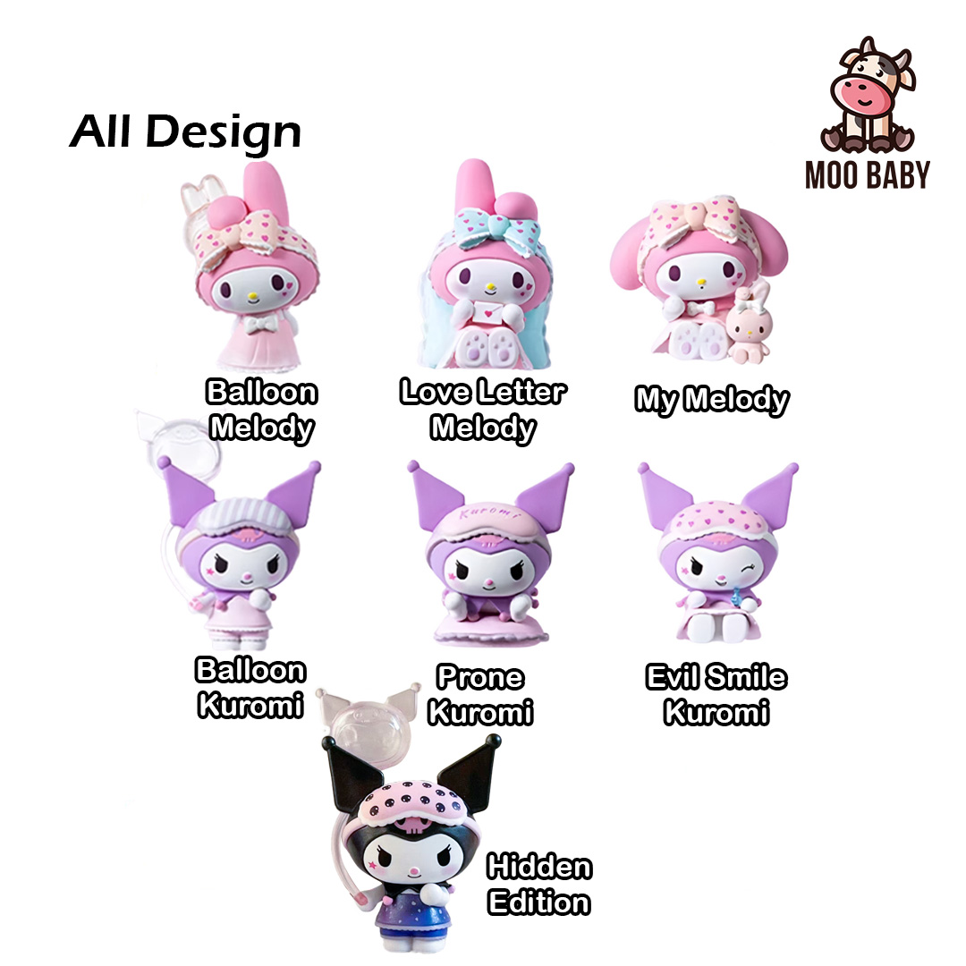 🐮Moo Baby Kotak Misteri Sanrio Blind Box Sanrio Blind Box Miniso Blind ...
