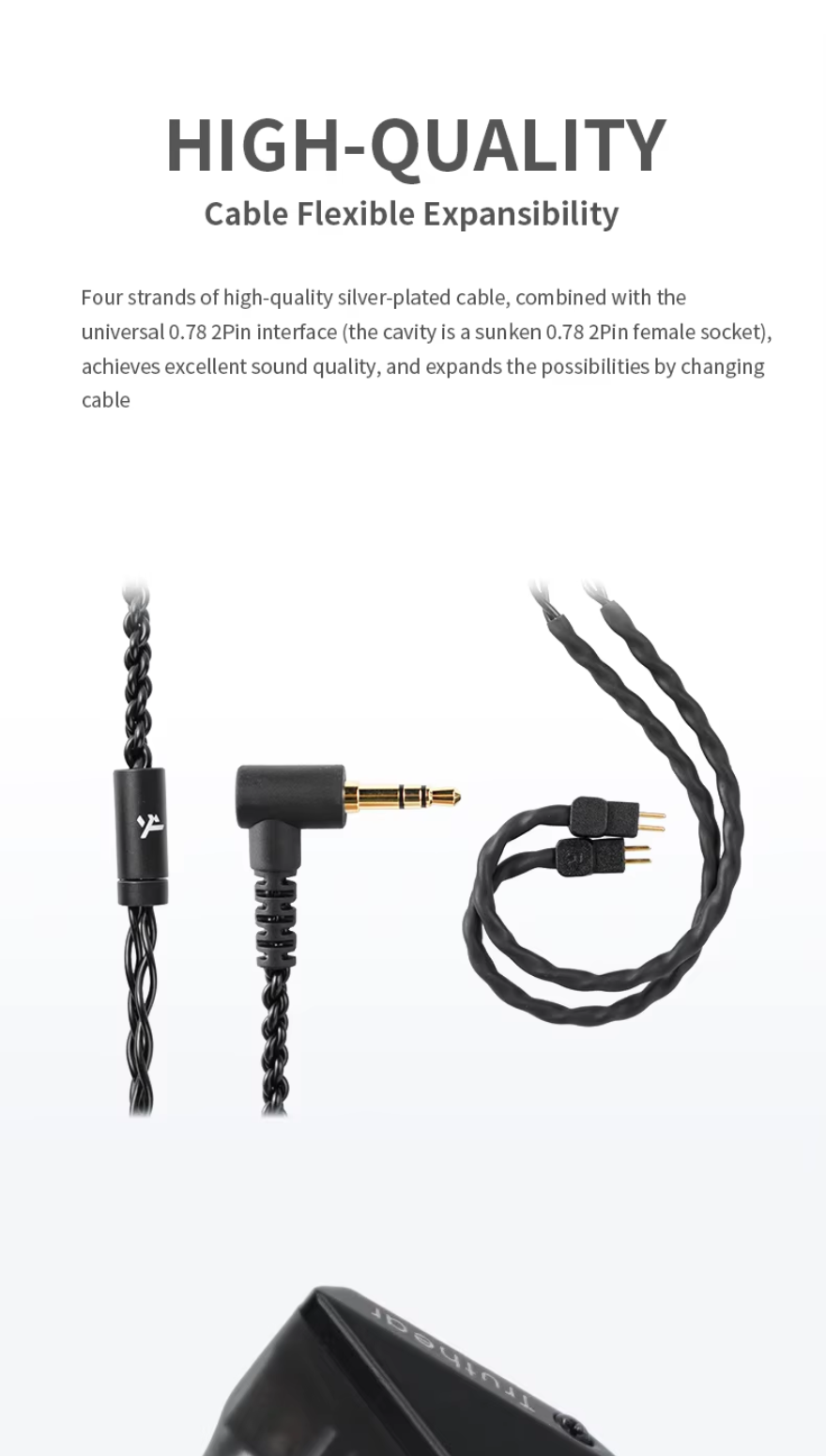 Truthear Hexa, In-Ear Monitors: 1DD+3BA Hybrid, 0.78 2Pin Cable Earphones IEM (Hexa) | Shopee ...