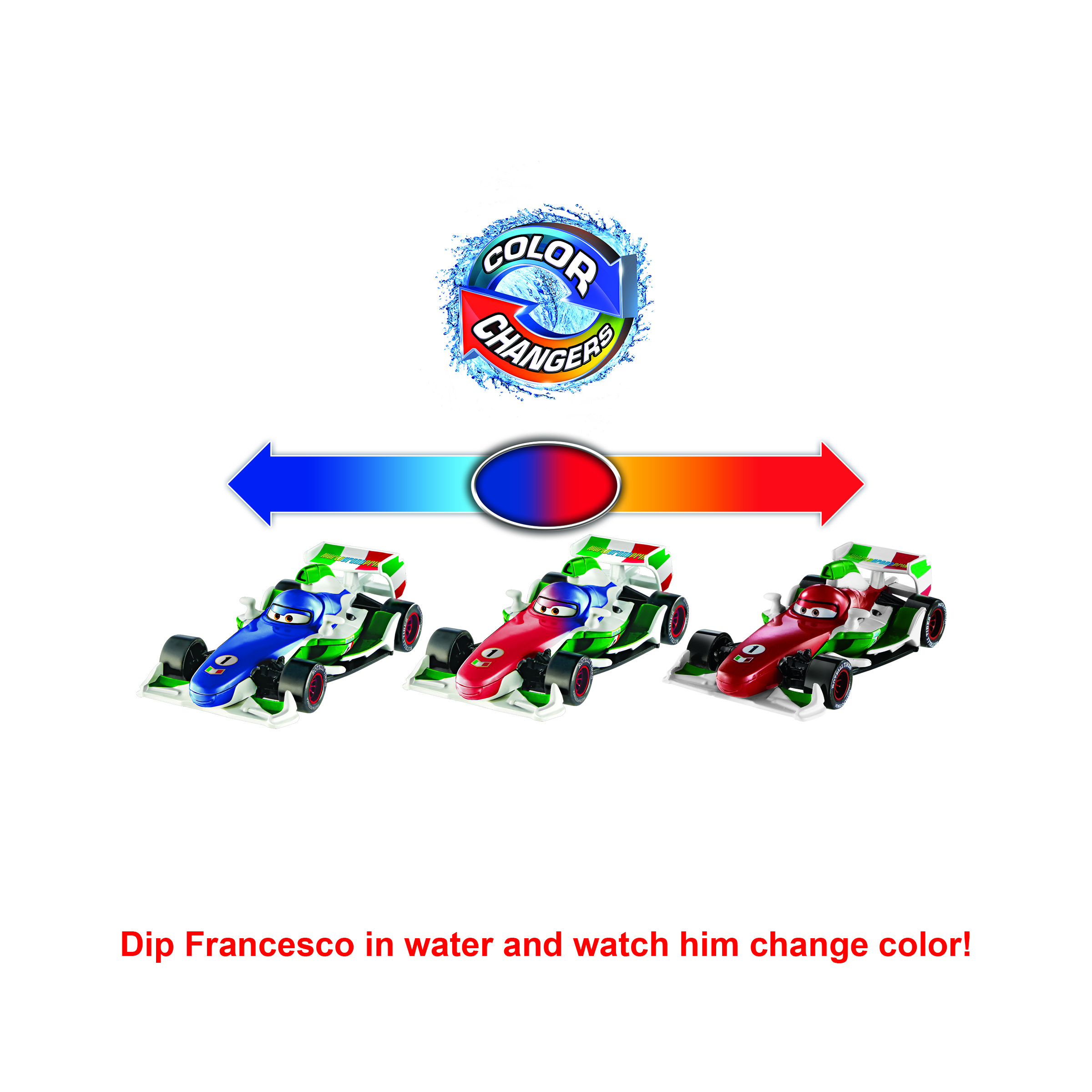 Disney And Pixar Cars Color Changers Collection Of Character Vehicles ...