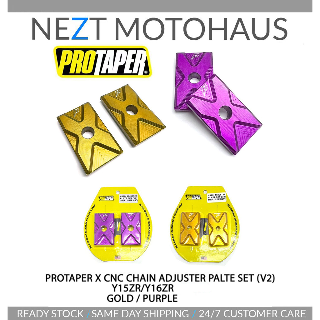 Protaper Chain Adjuster Plate Y15ZR / Y16ZR ( Gold / Purple ) | Shopee ...