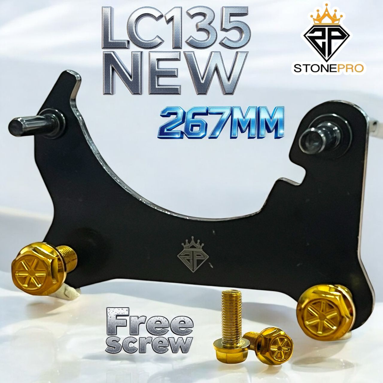 267MM TRC Bracket pump caliper Y16 y15zr lc135 v1-V8 EZ115 SRL115FI pnp ...