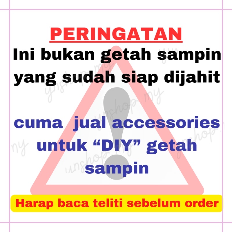 Getah Hitam Tebal Potong Meter /Getah Sampin / Getah Pinggang Sampin ...