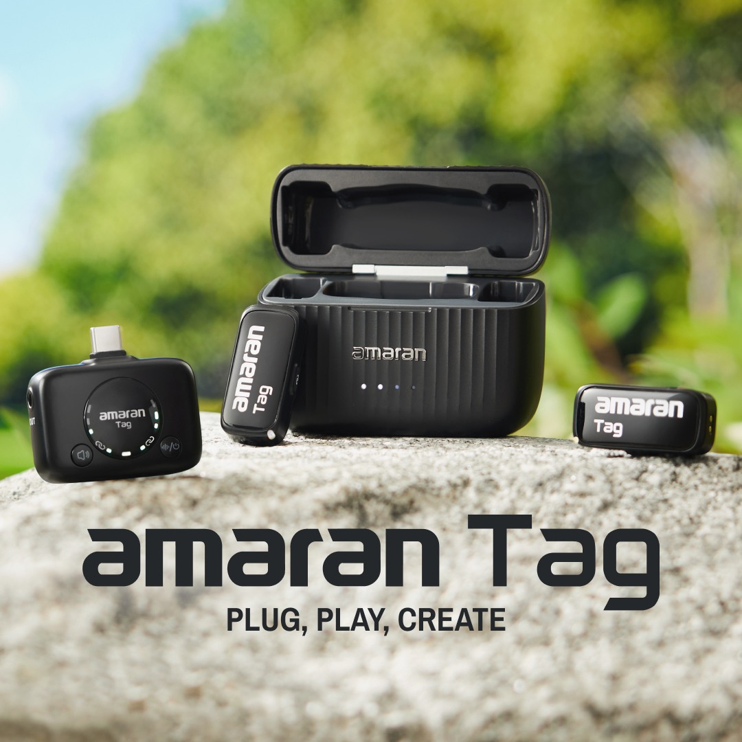 amaran Tag Plug-and-Play USB-C Wireless Microphone Compatibility for ...