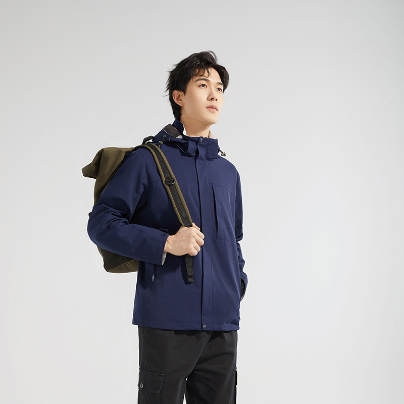 💦[RV - WATERPROOF]💦Jacket Hoodie Boleh Tanggal Windbreaker Hiking Water ...