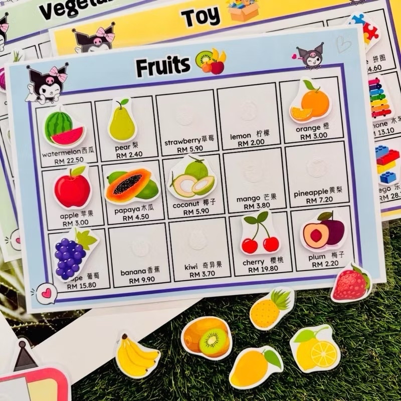 152【Kuromi Series 库洛米系列】Money Game 钱币游戏 ｜Time Learning 时间学习 ...