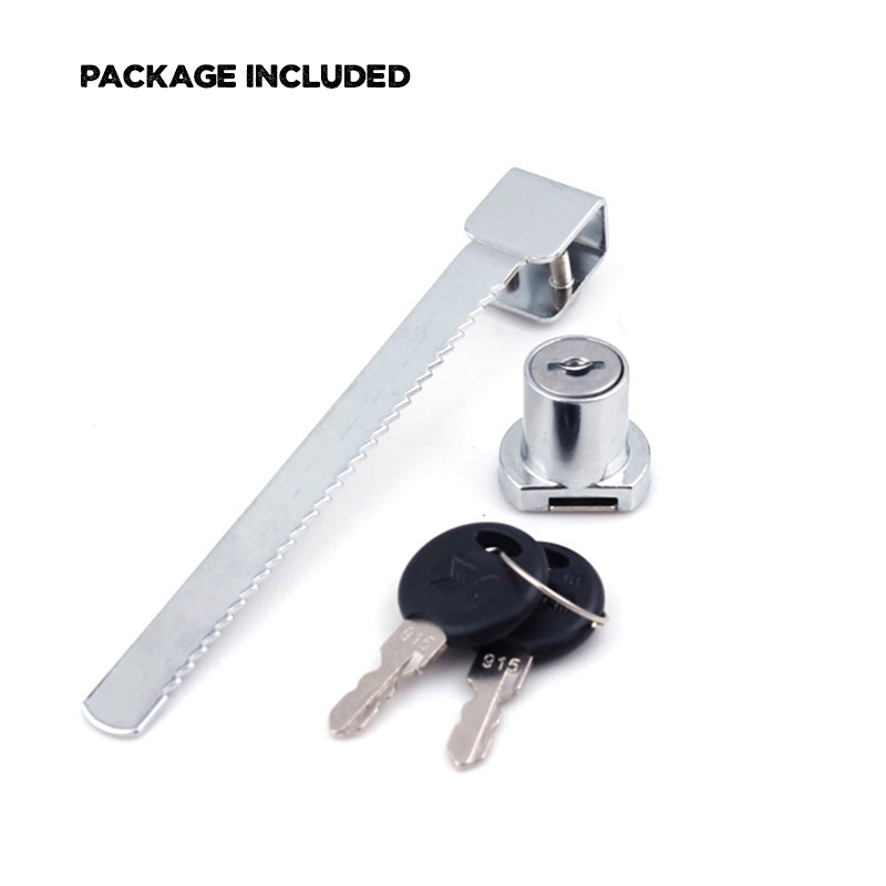 Show Window Lock Glass Sliding Door Saw Lock for Shop Showcase Counter ...