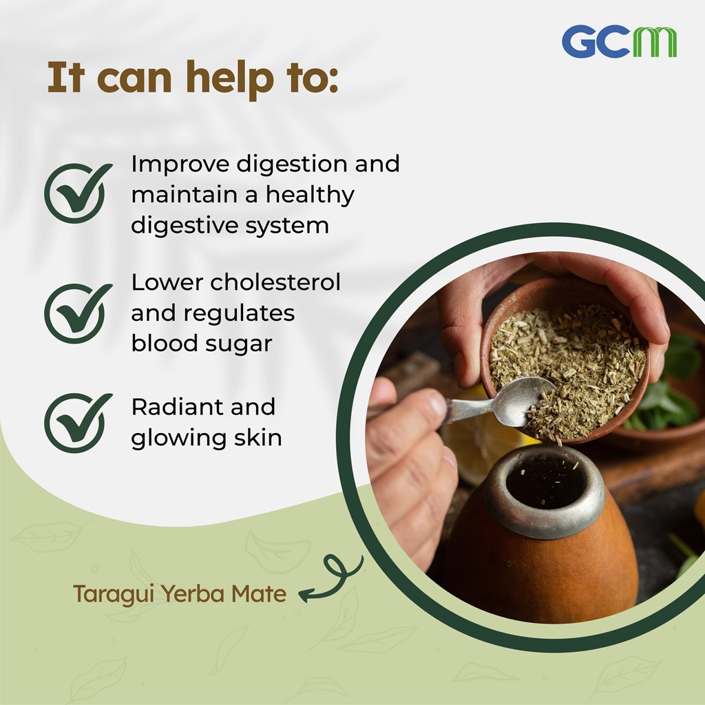 GCM Teh Argentina Taragui Yerba Mate Herbal Tea (3g x 25 teabags ...