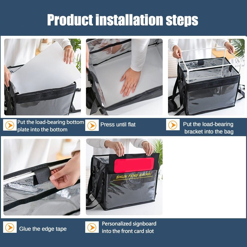 Food Delivery Bag 32L/48L/62L Beg Foodpanda Beg Food Insulation Bag ...