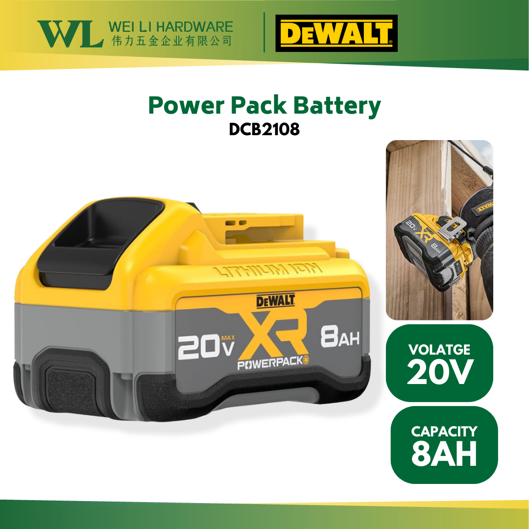 DEWALT Original DCB2108 Powerpack Battery 20V / Dewalt battery 18V 20V ...