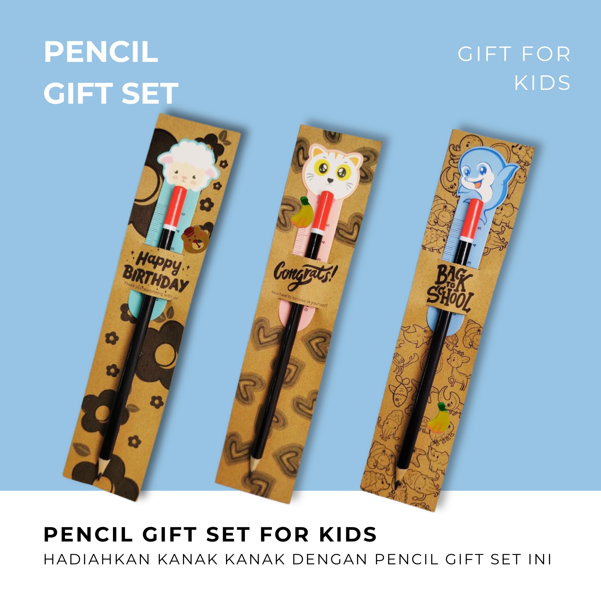 Stationary Gift Set WITH FREE GIFT for kids children birthday party ...