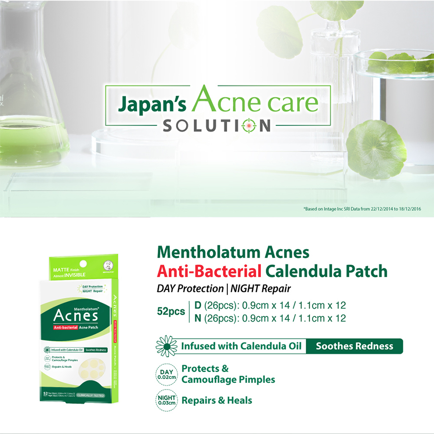 *MENTHOLATUM ACNES* Face Wash 100g / Acne Patch 36's, 52's | Shopee ...