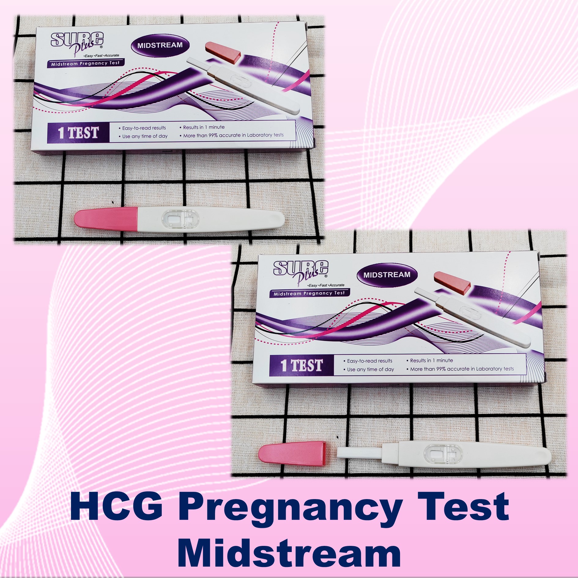 HCG Pregnancy Test Midstream NEW PACKING (Expired Date MAR 2027 ...