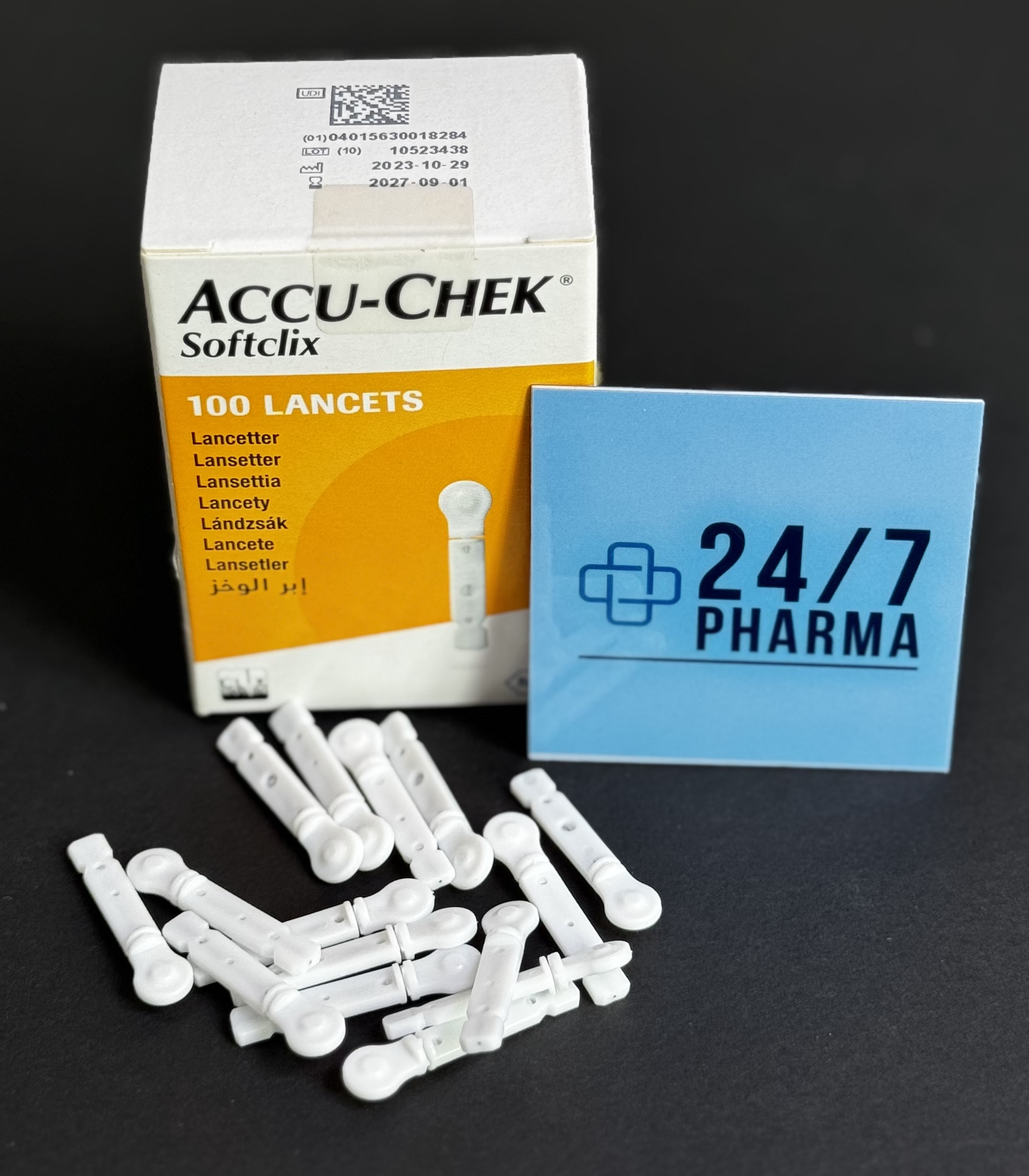 ACCU-CHEK SOFTCLIX FLAT LANCETS Accuchek Accu-check Accucheck Blood ...