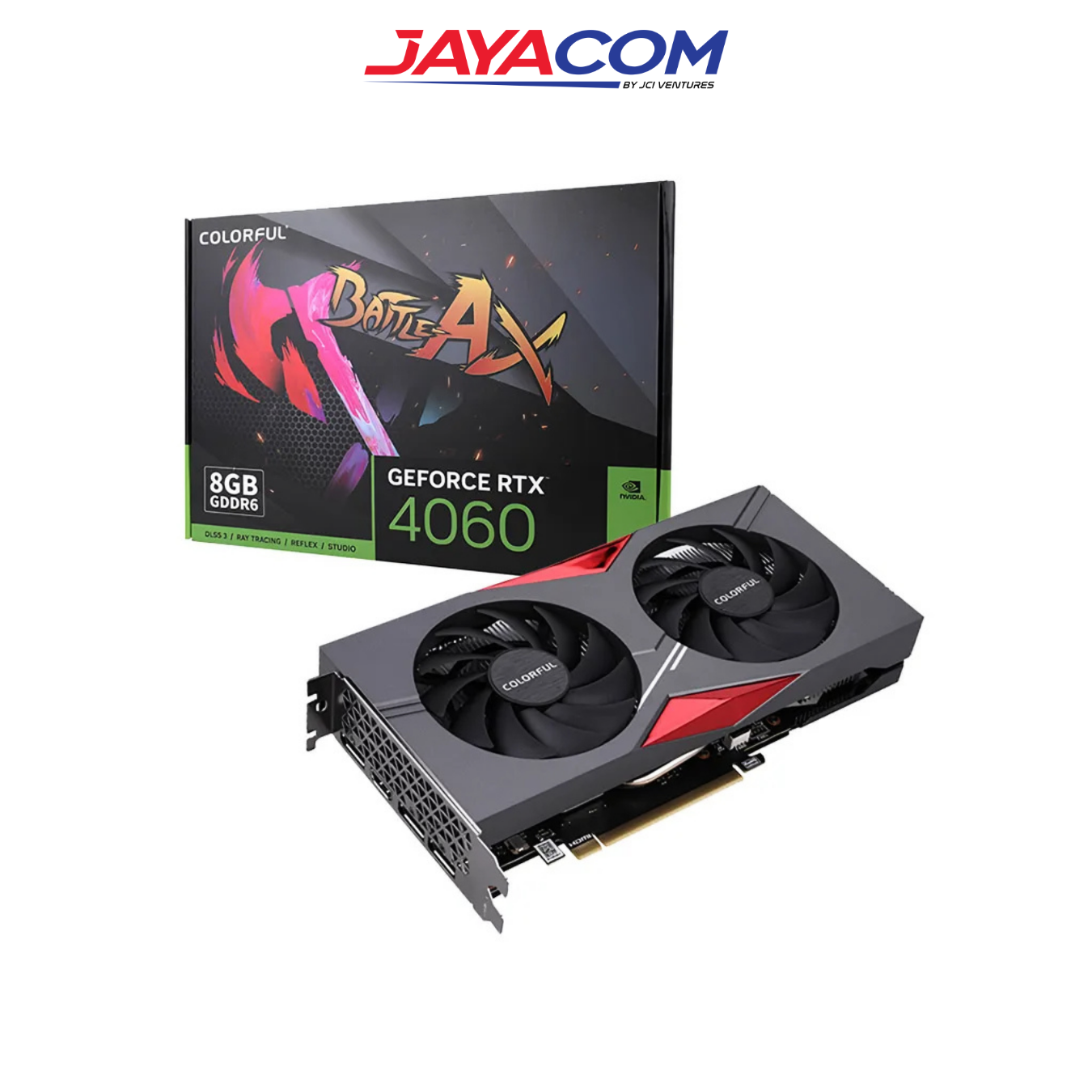 Colorful Battle AX Nvidia GeForce RTX 4060 NB DUO 8GB-V (Battle AX ...
