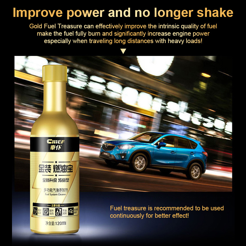 Chief 5Pcs Gold-loaded Fuel Treasure Gasoline Additive Fuel-saving ...