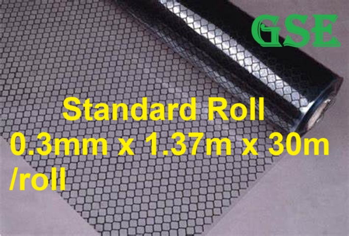 ESD Curtain, ESD Grid curtain With Real Conductive Carbon Lines, PVC, 0.3mm x 1.37m x 30m ...