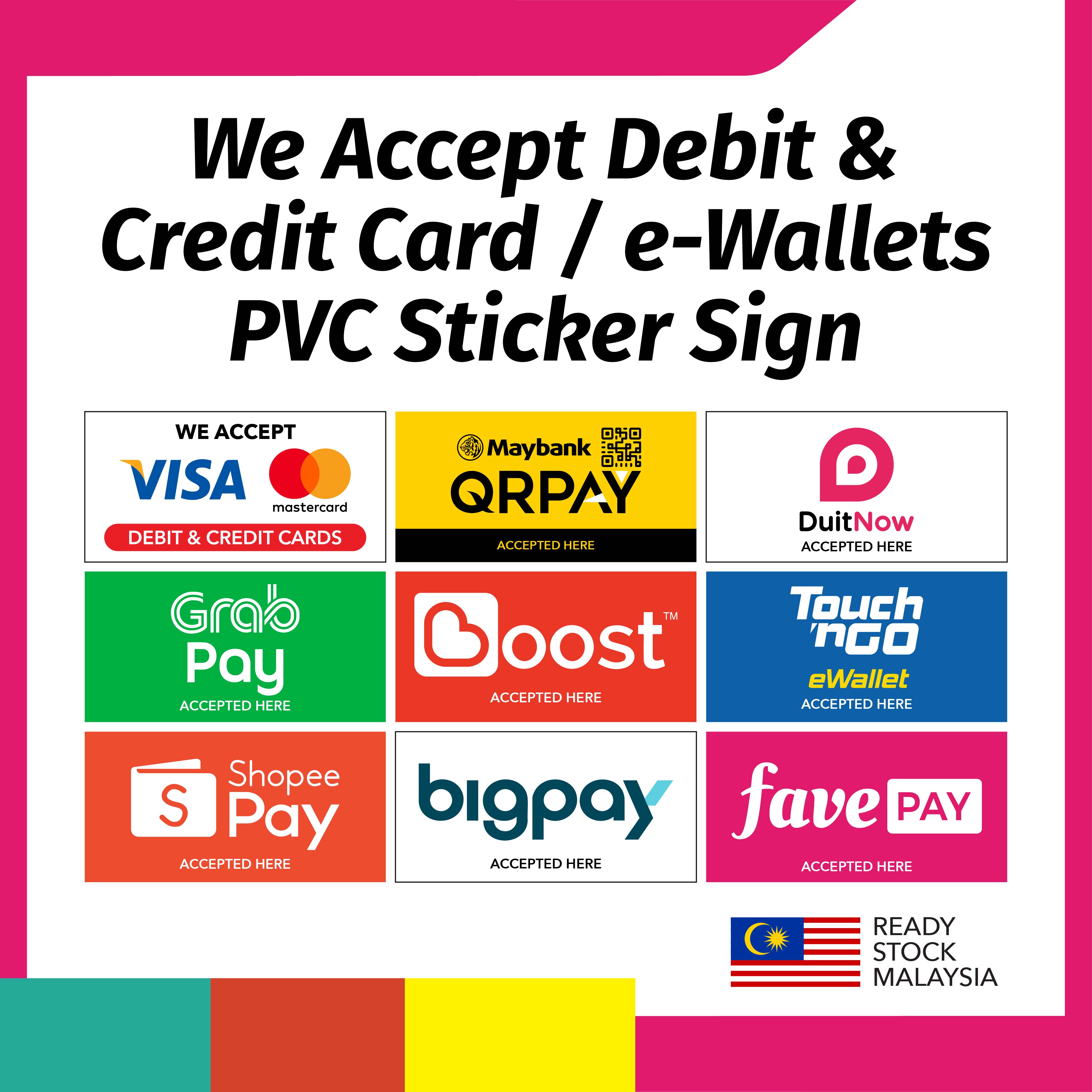 PVC Sticker Signs (10cm x 20cm) Vinyl Adhesive Sticker (Waterproof ...