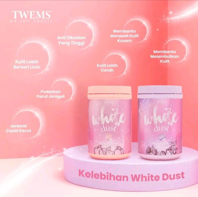 WHITE DUST SKIN SUPPLEMENT GLUTATHIONE 30000mg | Shopee Malaysia