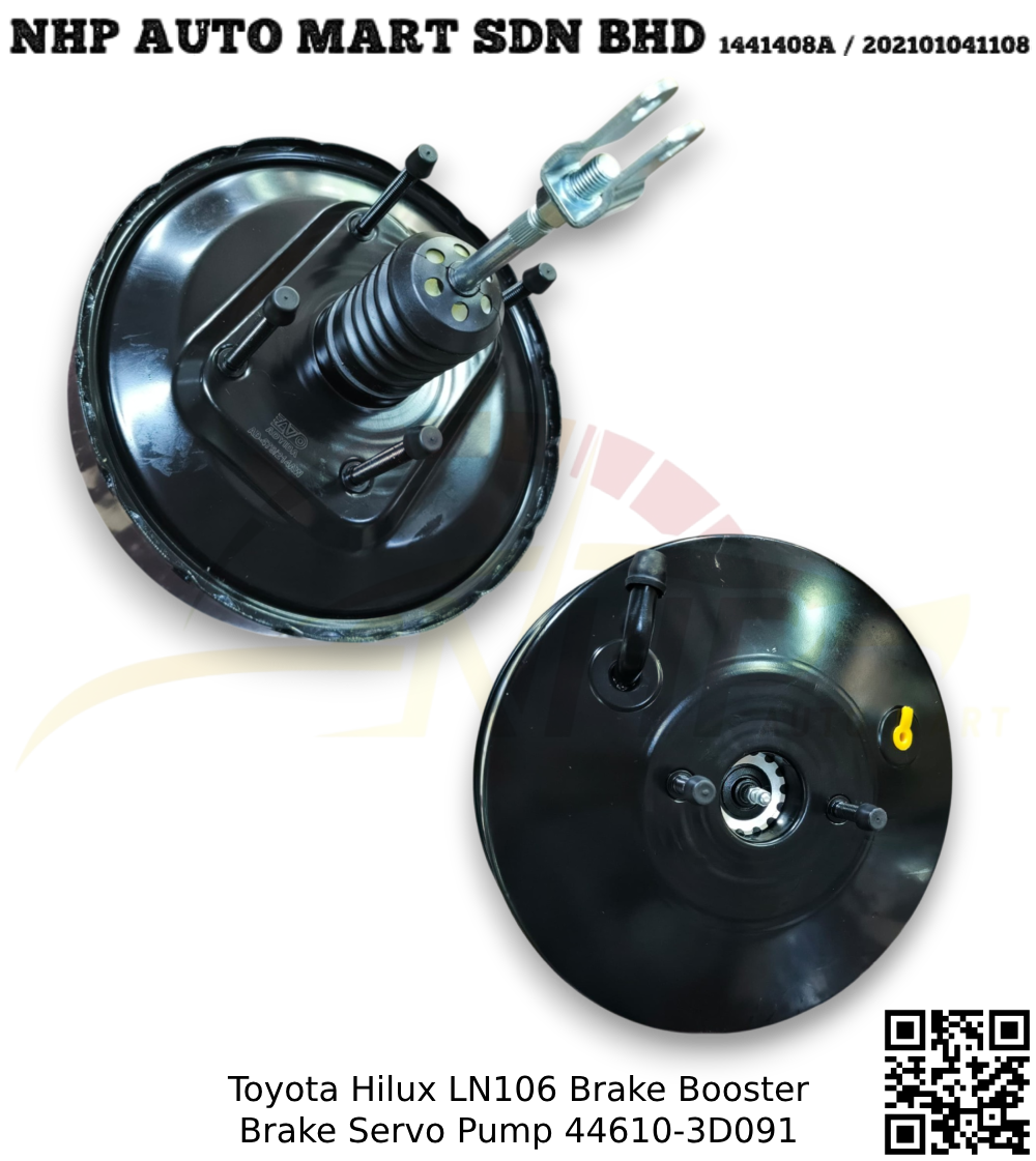 Toyota Hilux LN106 Brake Booster Brake Servo Pump 44610-3D091 | Shopee ...