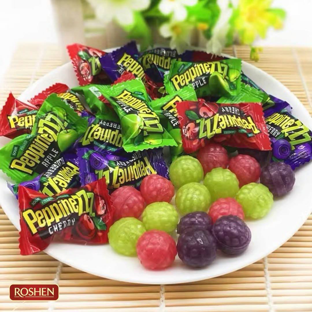 Roshen 3 Candies BIM BOM Crazy Fruity Bee Peppinez Combo Sweet Candies ...