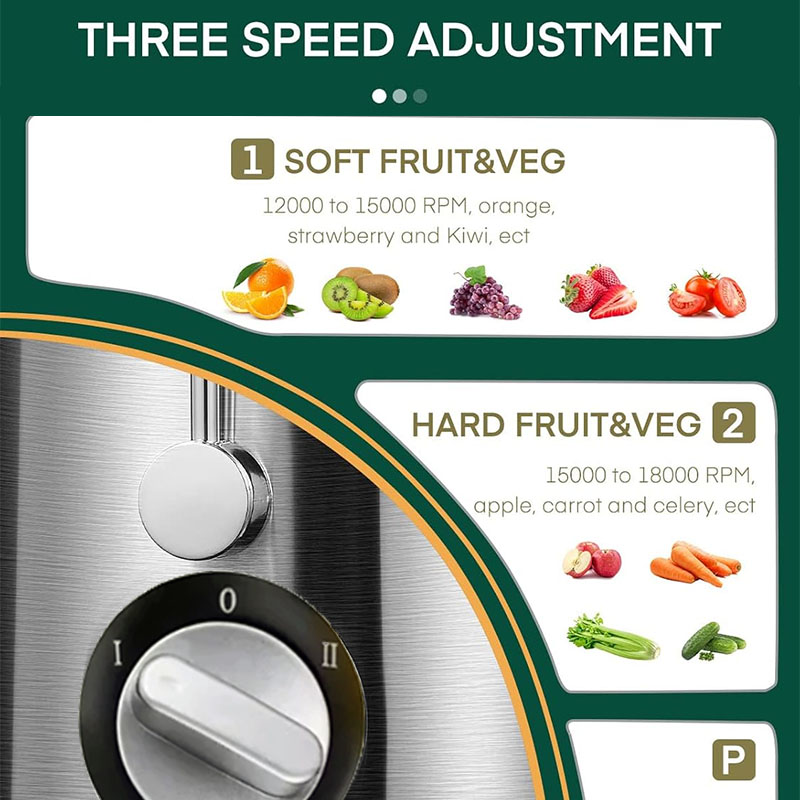 TOSHIBA Juicer Blender 800W 2 Gear Whole Fruit Vegetable Centrifugal ...