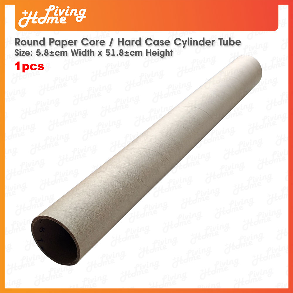 Round Paper Core Hard Case Cylinder Tube Kraft Paper Core Kotak ...