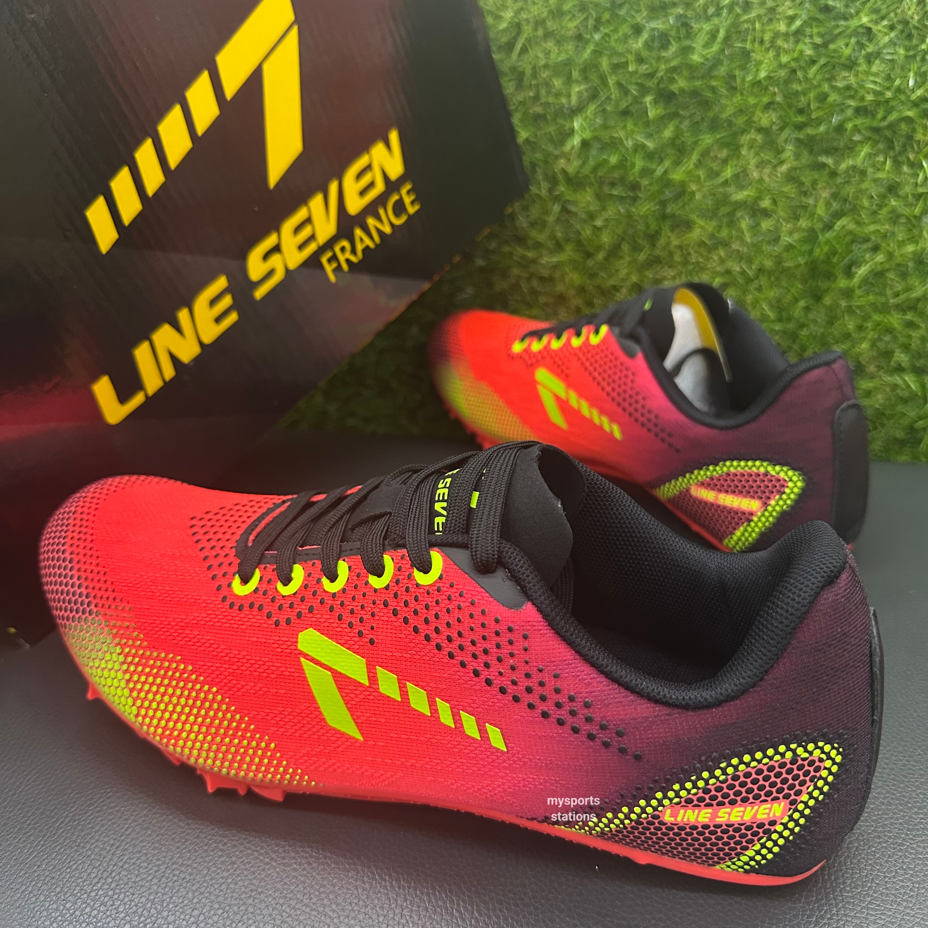 LINE SEVEN | LINE 7 L7 S-1158 Spike Shoes | Track Running Shoes | Sport ...