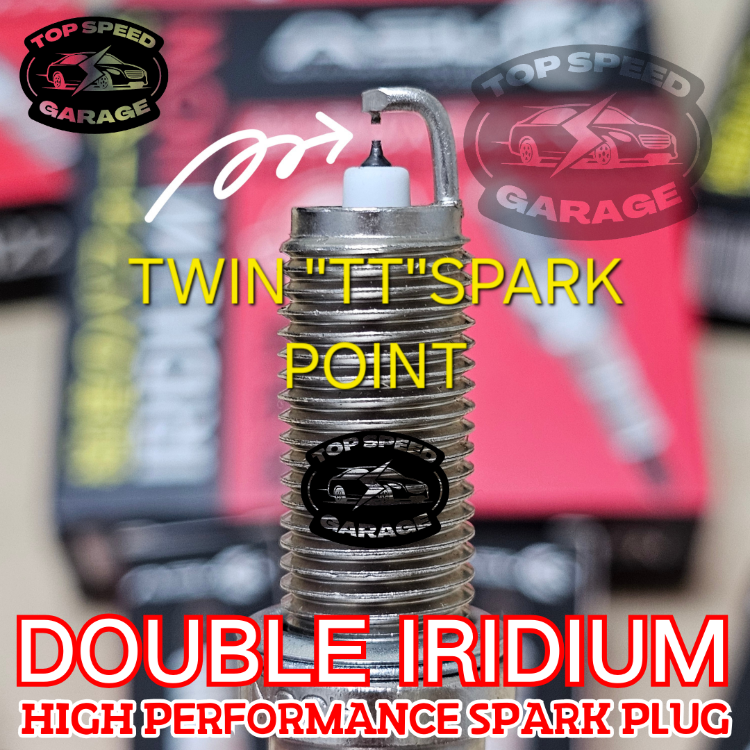 ASUKI JAPAN Double Iridium Spark Plug (1SET 4PCS) - PERODUA BEZZA ...