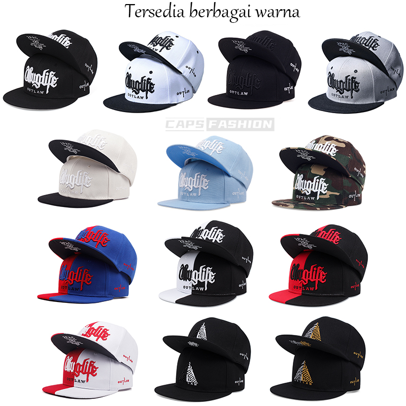 Topi snapback hats Sumbrero Thug Life Cap 2PAC Cap Border for Man ...