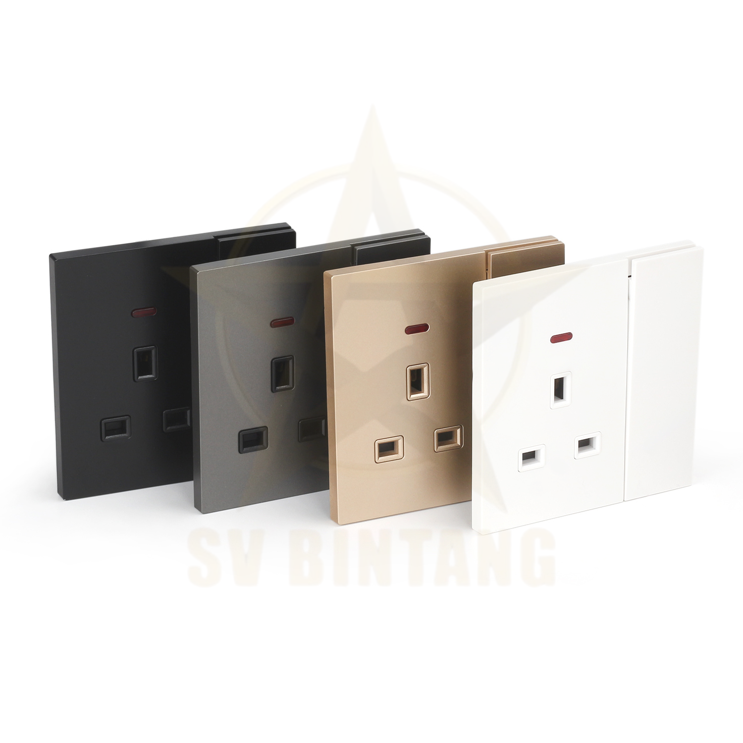 13a Single Switch Socket 13a Switch Lampu Electric Socket 13a Socket 6341