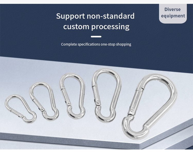 304Stainless Steel Spring Snap Hook /Fitness Lock/ Gym Cable Handle ...