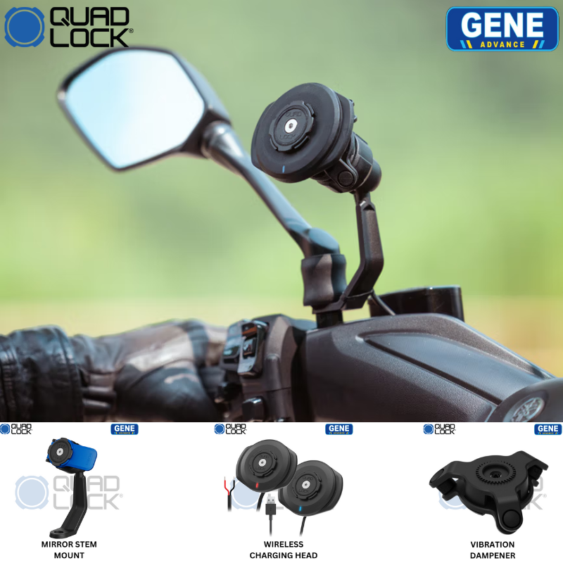 QUAD LOCK® Mirror Stem Mount 100% Original From Authorized Dealer ...