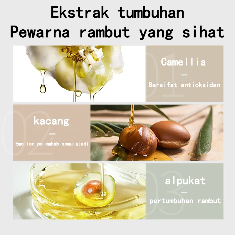 Can be colored directly Hair Dye HALAL Natural ingredients not easy to ...