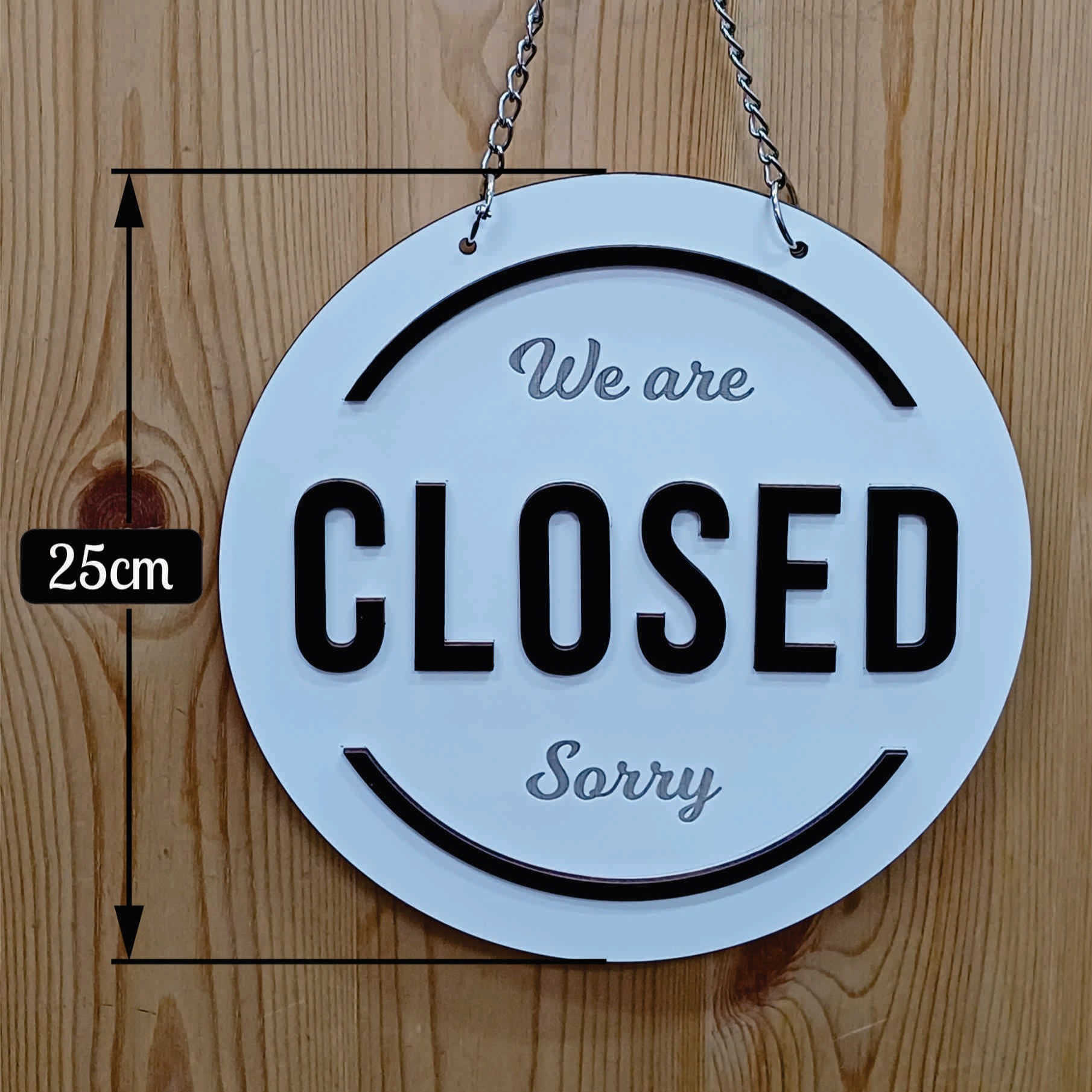 Sign Open Close Indoor signage Papan Tanda Buka Dan Tutup | Shopee Malaysia