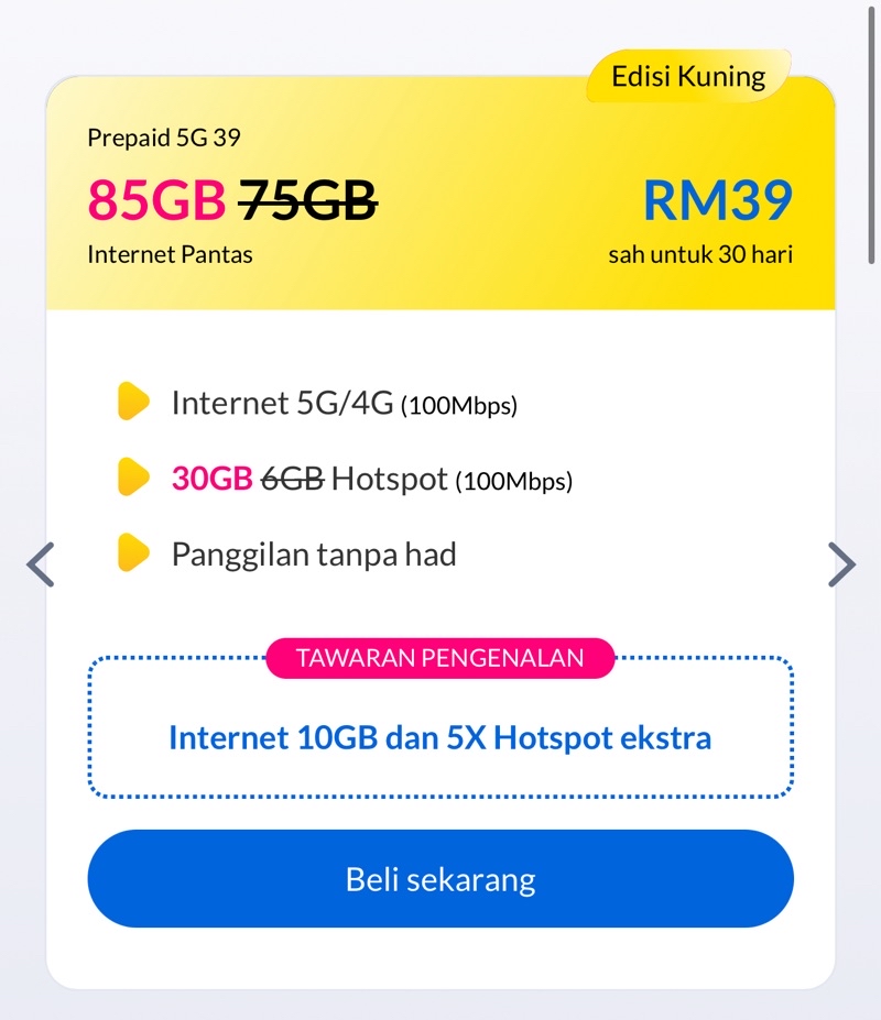 DIGI Prepaid Simcard Self Register Digi Simcard MNP CelcomDigi Prepaid ...