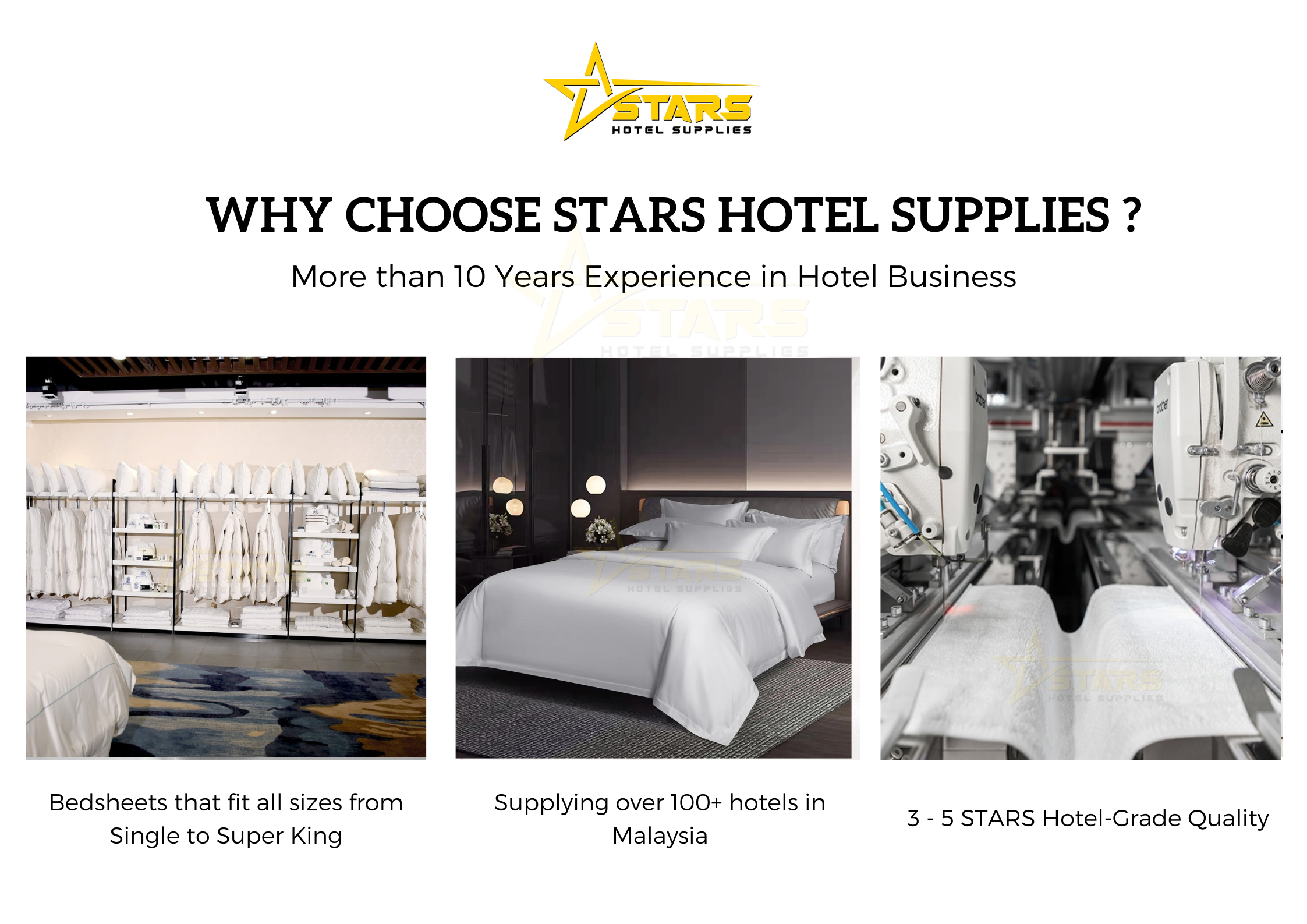 STARS Waterproof Mattress Protector Hotel/Lapik Tilam Waterproof/Alas ...