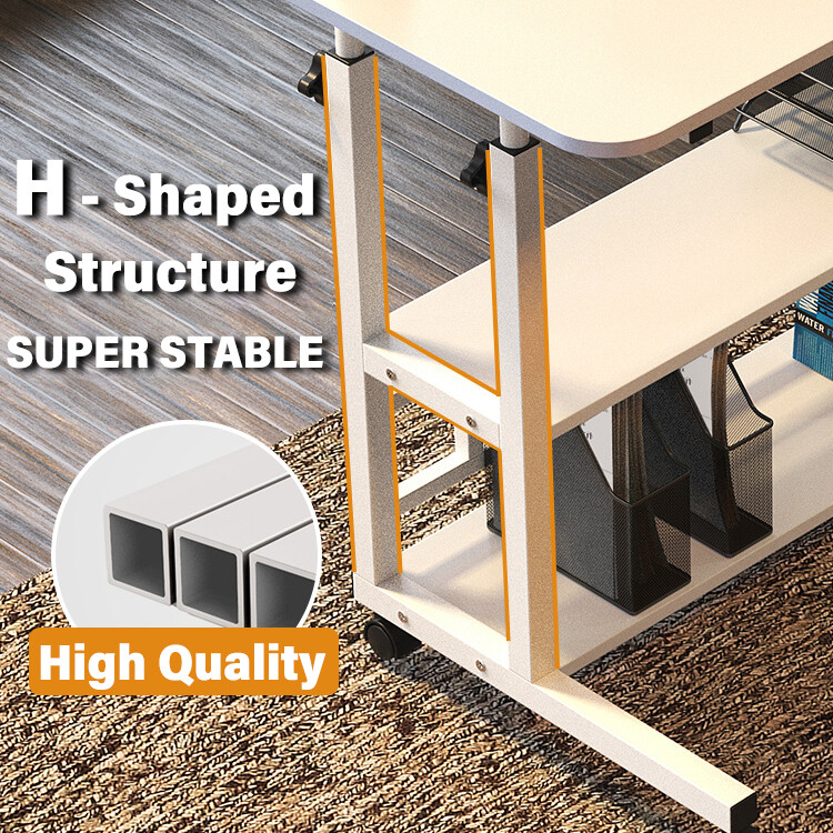Multifunctional L60/80cm Adjustable Bedside Laptop Table Sofa Side ...