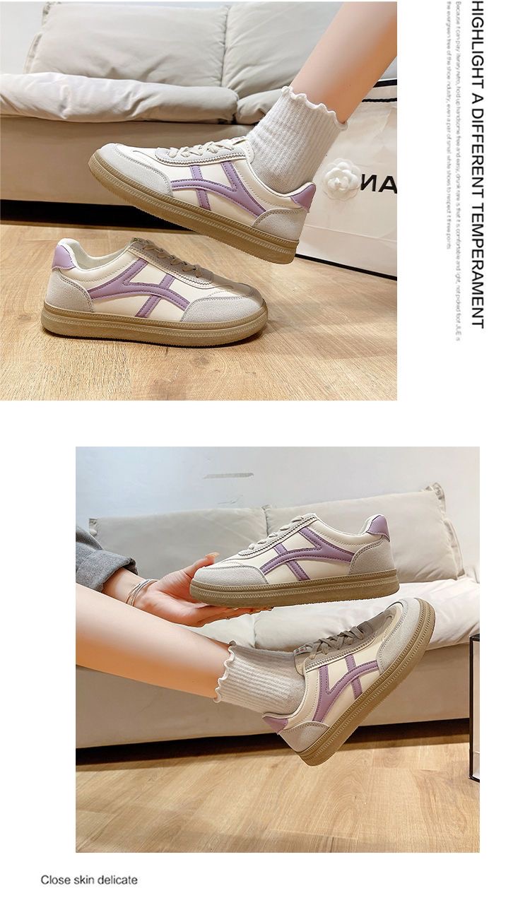 Kasut Wanita Campus style casual shoes Hot-selling Korean style white ...