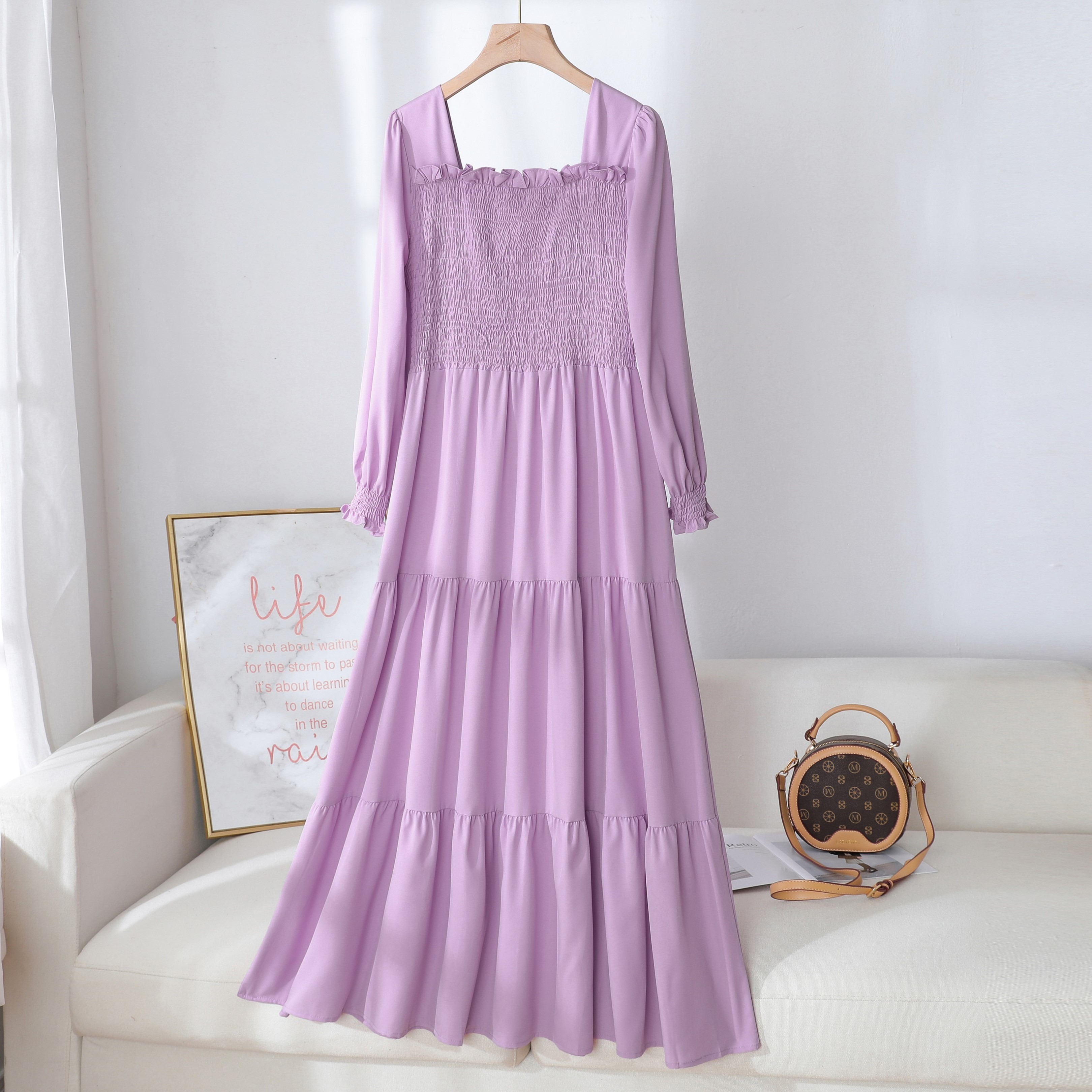LALEESA Gaun Lamia Muslimah Dress | Shopee Malaysia