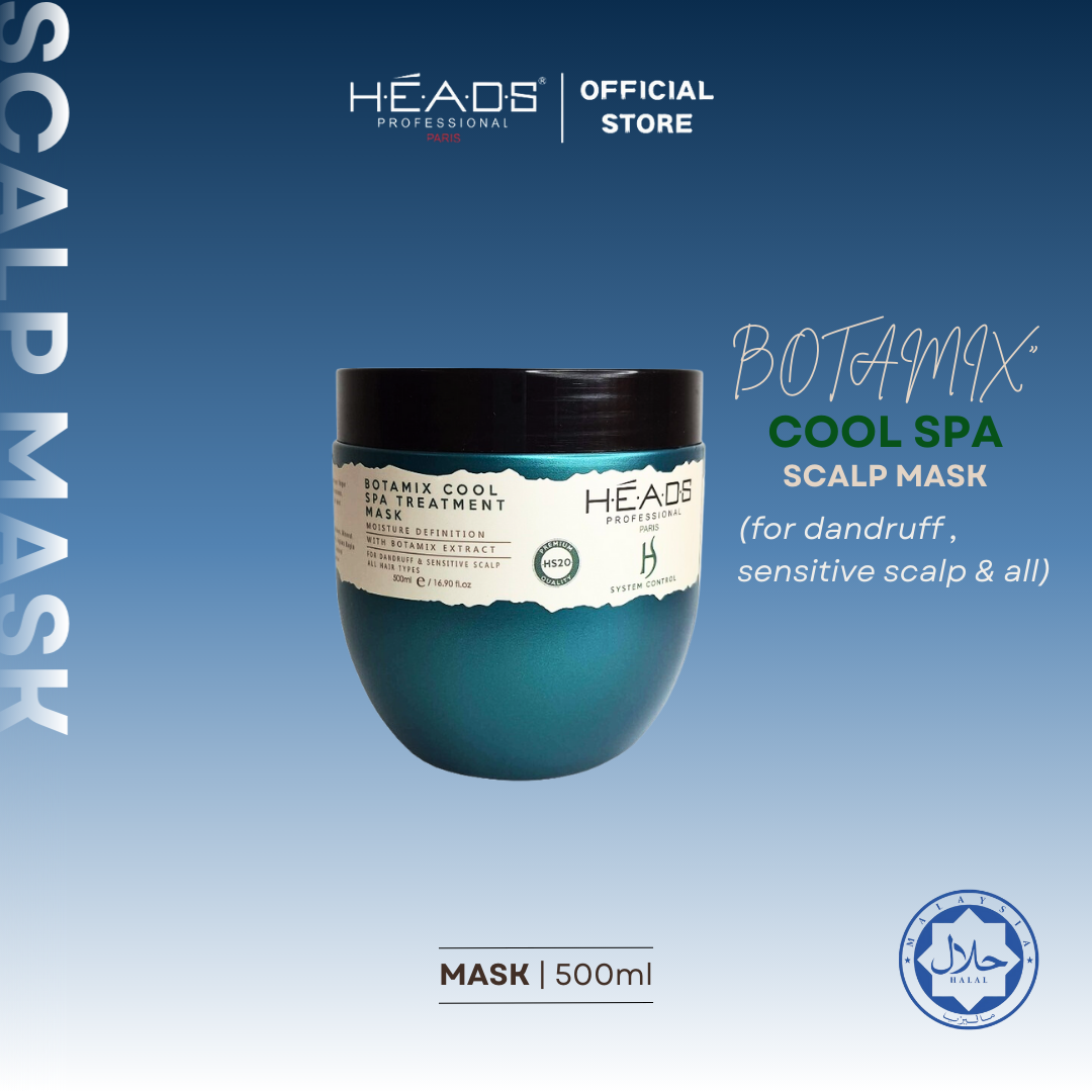 HEADS Botamix Shampoo Set for Hair Loss Dandruff Dry Repair Damage Oily ...